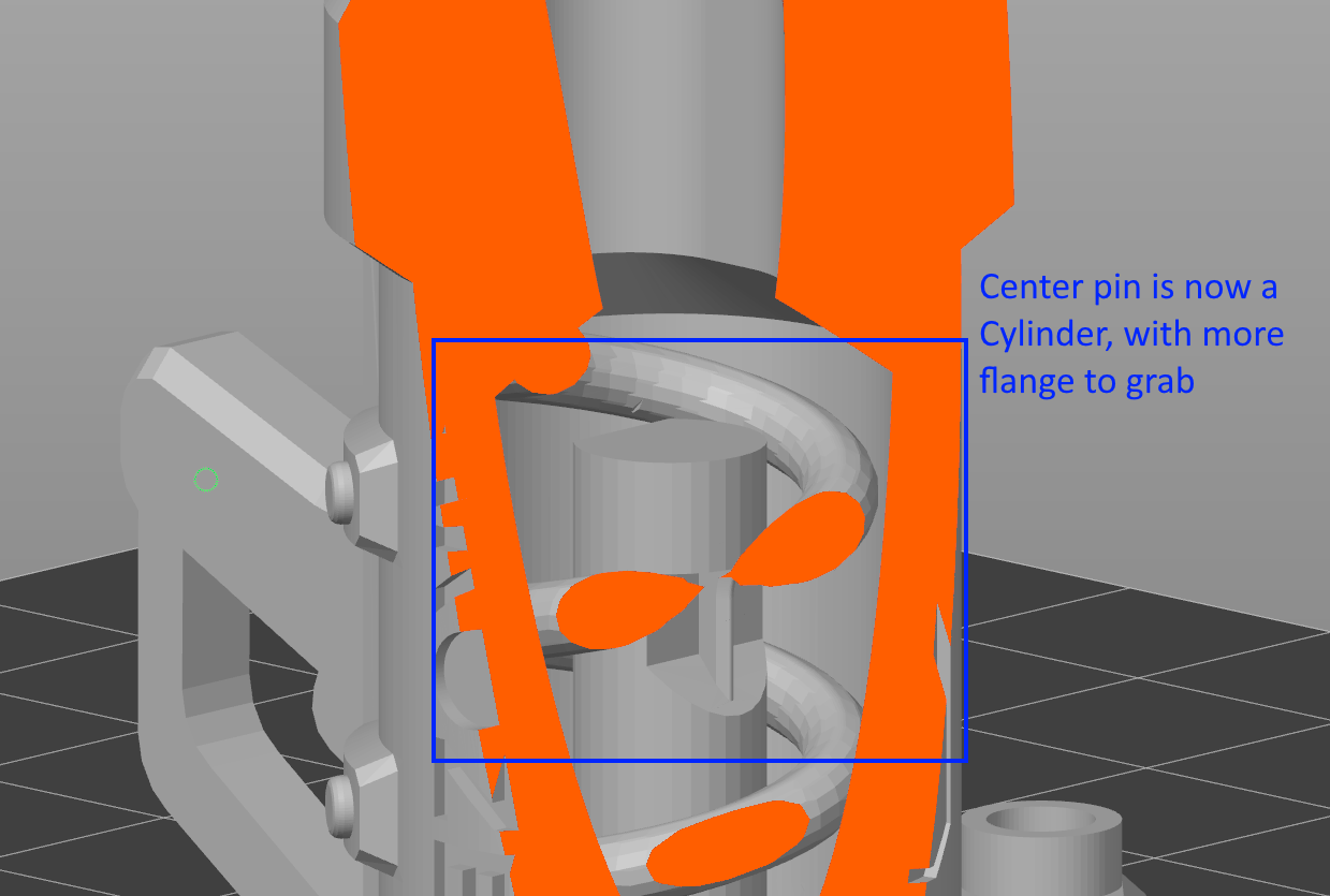 Print-in-Place Rocket Launcher, upgraded firing pin assembly by ...