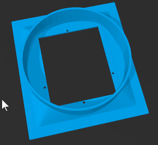 Bambu Lab X1C 6 inch Exhaust Vent Adapter by robo | Download free STL ...