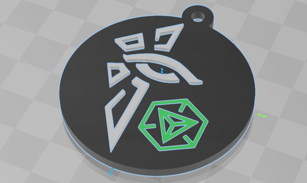 Ingress Enlighted badge by medvjed | Download free STL model ...