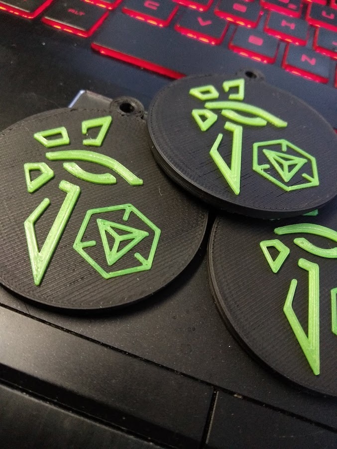 Ingress Enlighted badge by medvjed | Download free STL model ...