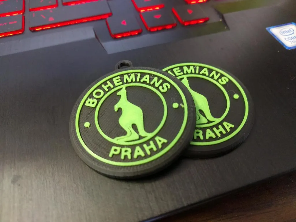 Bohemians 1905 logo by medvjed | Download free STL model | Printables.com