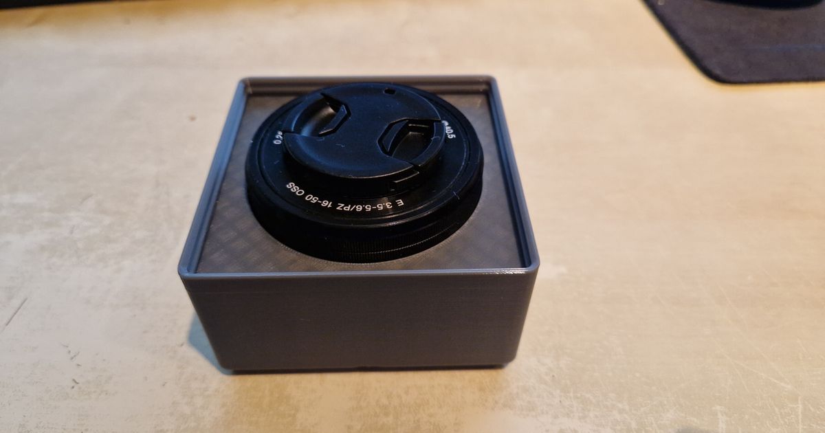 Gridfinity Sony Lens SELP1650 (Various versions) by Laire | Download ...