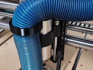 80mm Spindle Hose guide by rai | Download free STL model | Printables.com