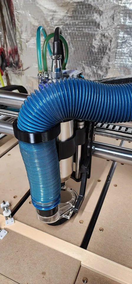 80mm Spindle Hose guide by rai | Download free STL model | Printables.com