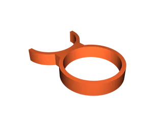 80mm Spindle Hose guide by rai | Download free STL model | Printables.com