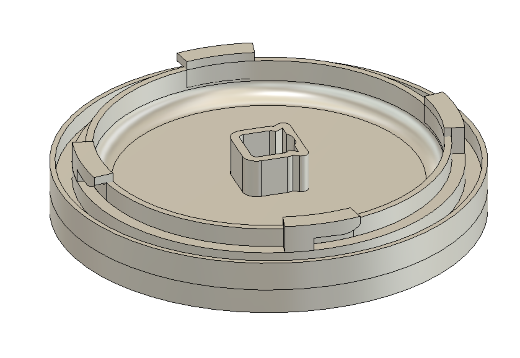 Aux Light 2-Pin Deutsch Connector DT2 on a 4.75" 120mm Headlight Cap ...