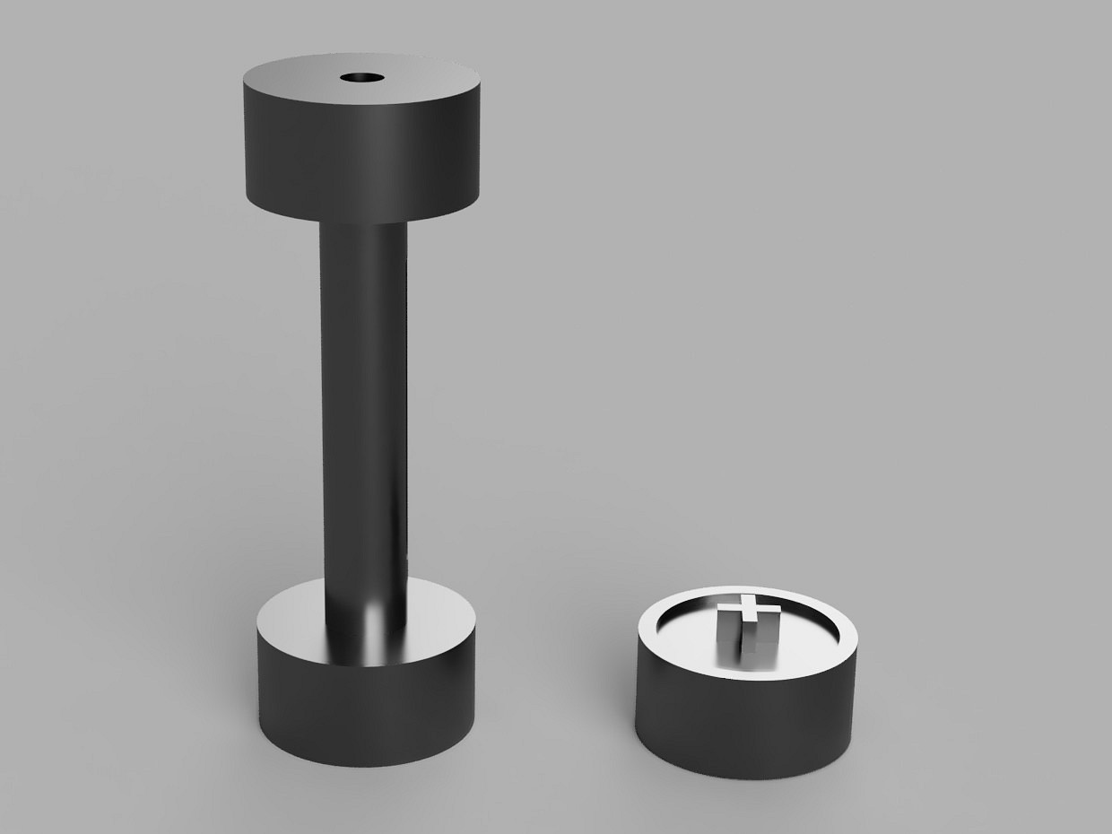 122 Receiver Spool Adapter for 120 by Paul Nechifor | Download free STL ...
