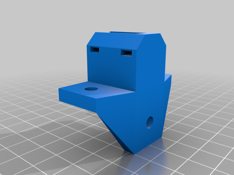 Y axis rod holder and belt tensioner by Ranko91 | Download free STL ...