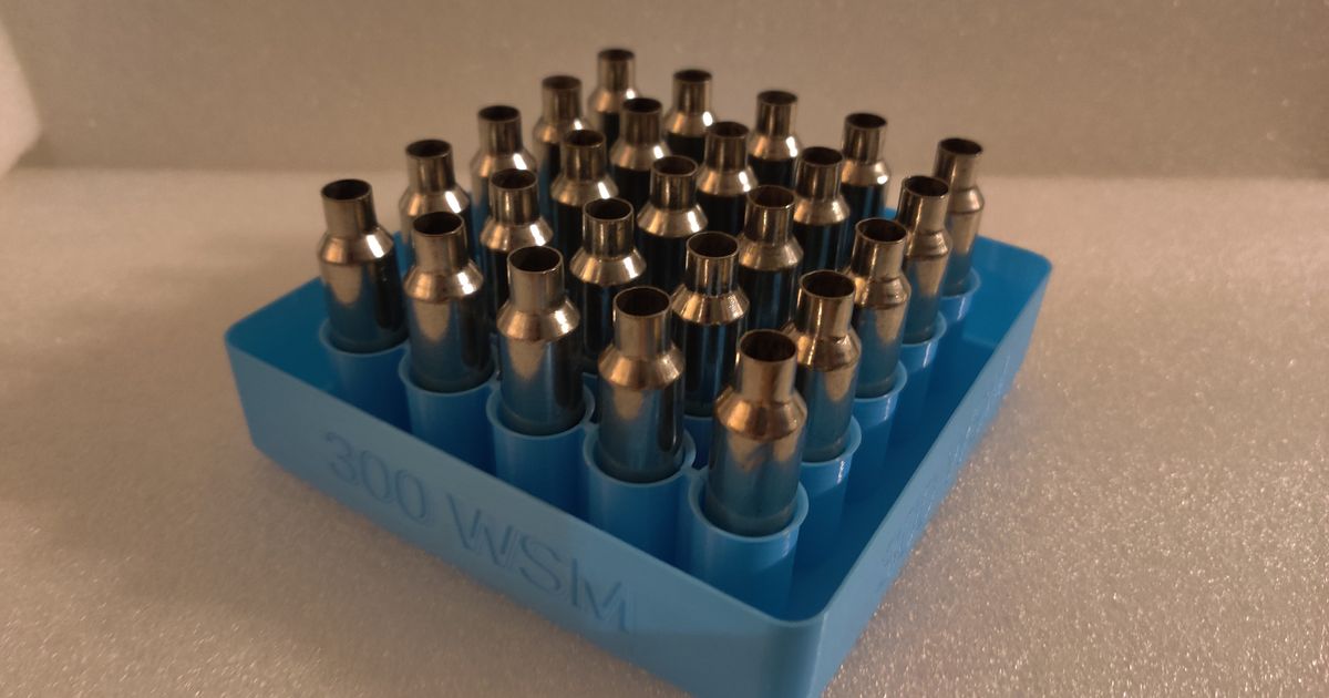 300 WSM Vase Mode Stacking Loading Block by brass_ring | Download free ...