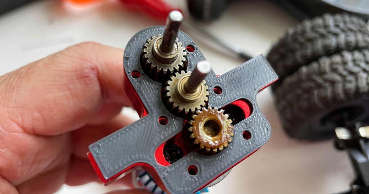 Packing for Metal 370 Motor Gearbox by Thijs | Download free STL model ...