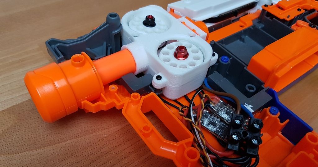 Nerf Hyperfire mod by Dave2ooo | Download free STL model | Printables.com