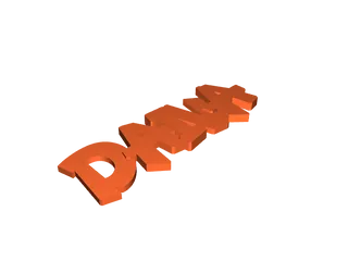 Daiva (name) by Natomc | Download free STL model | Printables.com