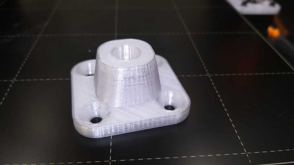 Swivel Chair Wheel mount by ShmilCat | Download free STL model ...
