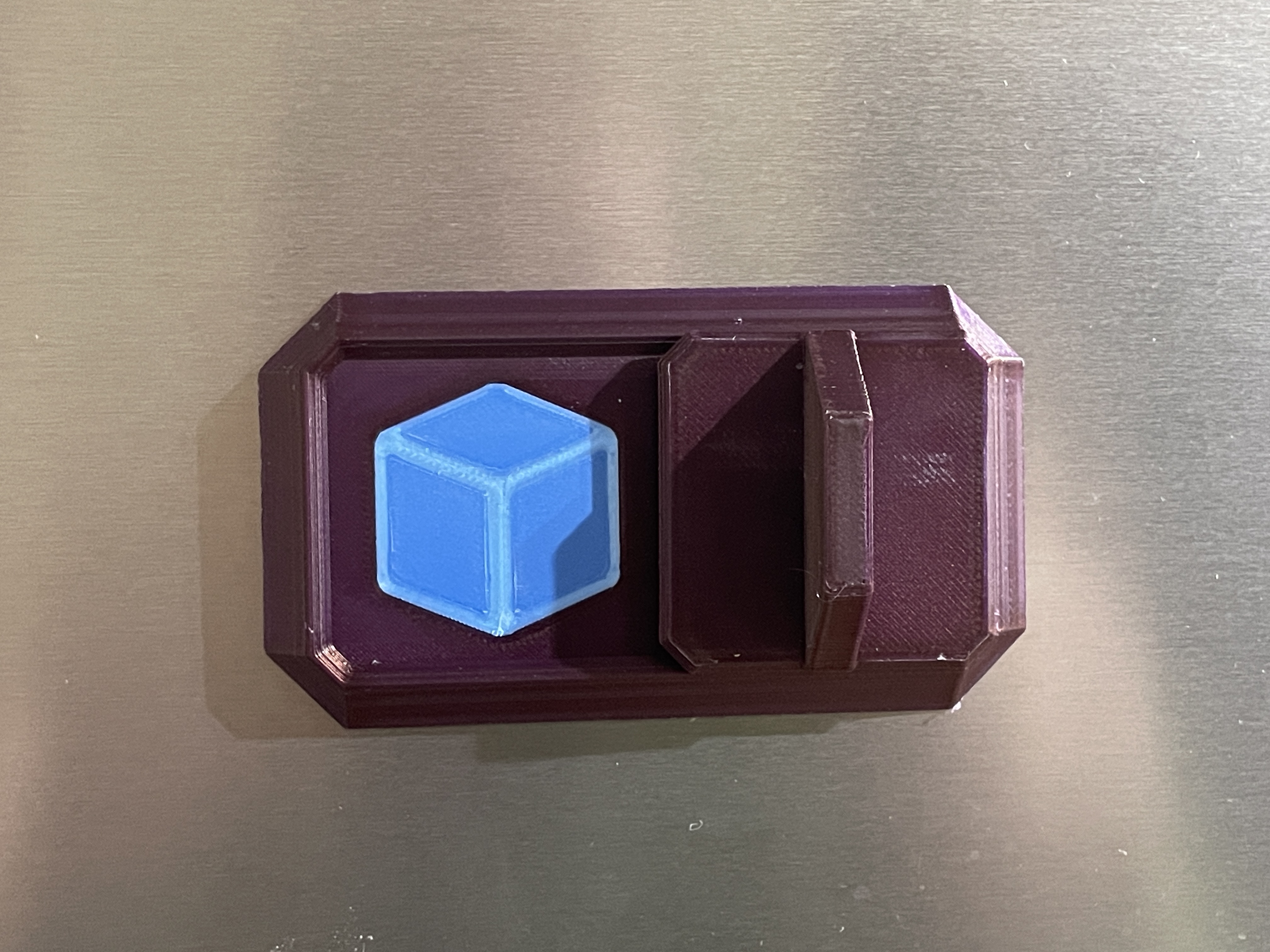 Super simple magnetic latching dishwasher / ice refill / plants watered ...