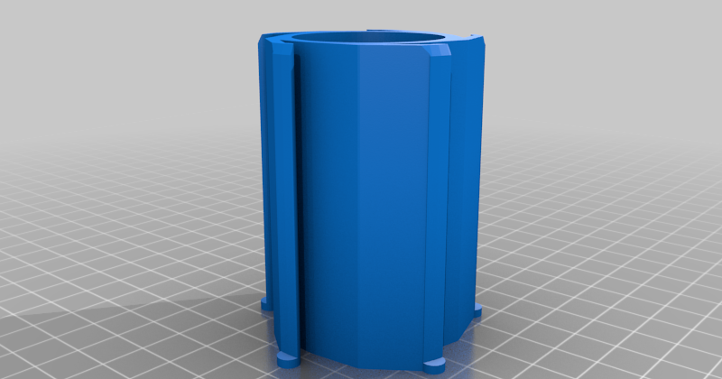 Customizable Spool Hub Adapter 32mm tube diameter for 52mm spool by MR ...