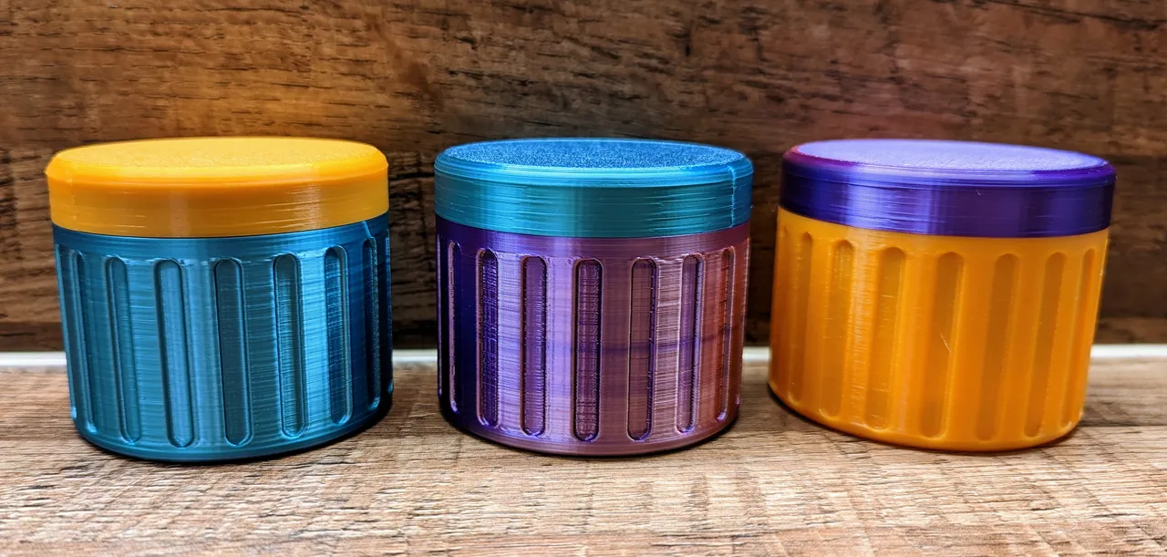 Jar with threaded lid by Vazzed | Download free STL model | Printables.com
