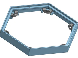 Hexagon topographic world map by KipiKipod | Download free STL model ...
