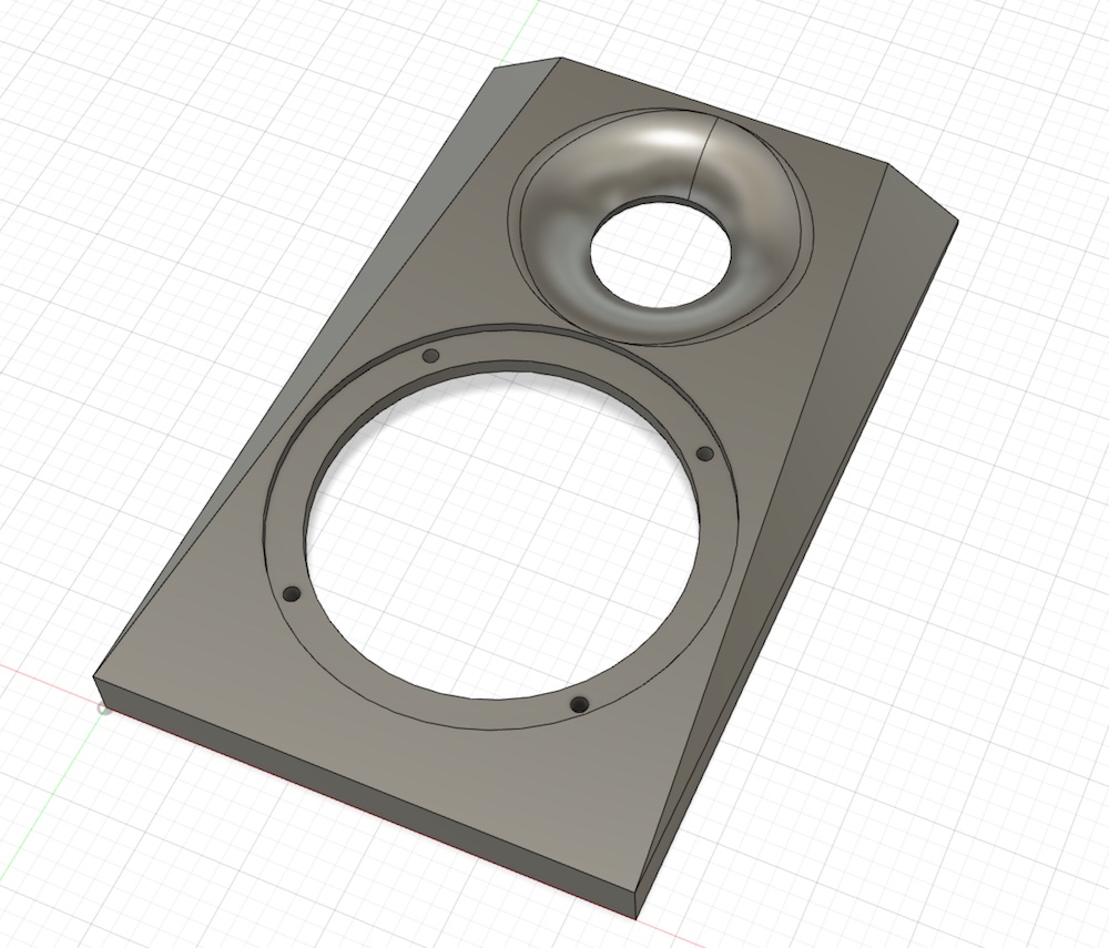 Anti.DOT Baffle / Schallwand by RoulDIY | Download free STL model ...