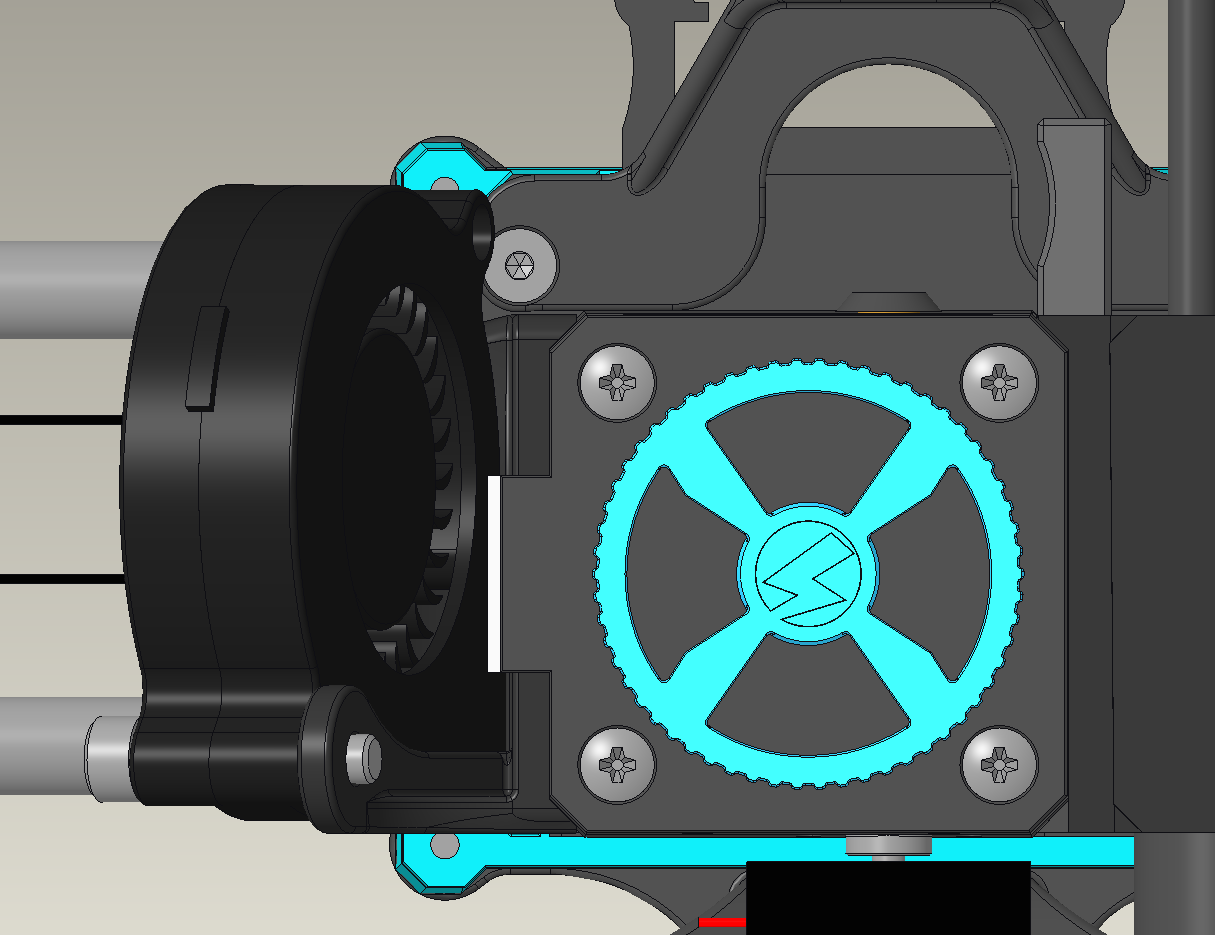 Sovol SV06 / Plus Extruder Colling Fan 5015 by Leander Perez Blanco ...
