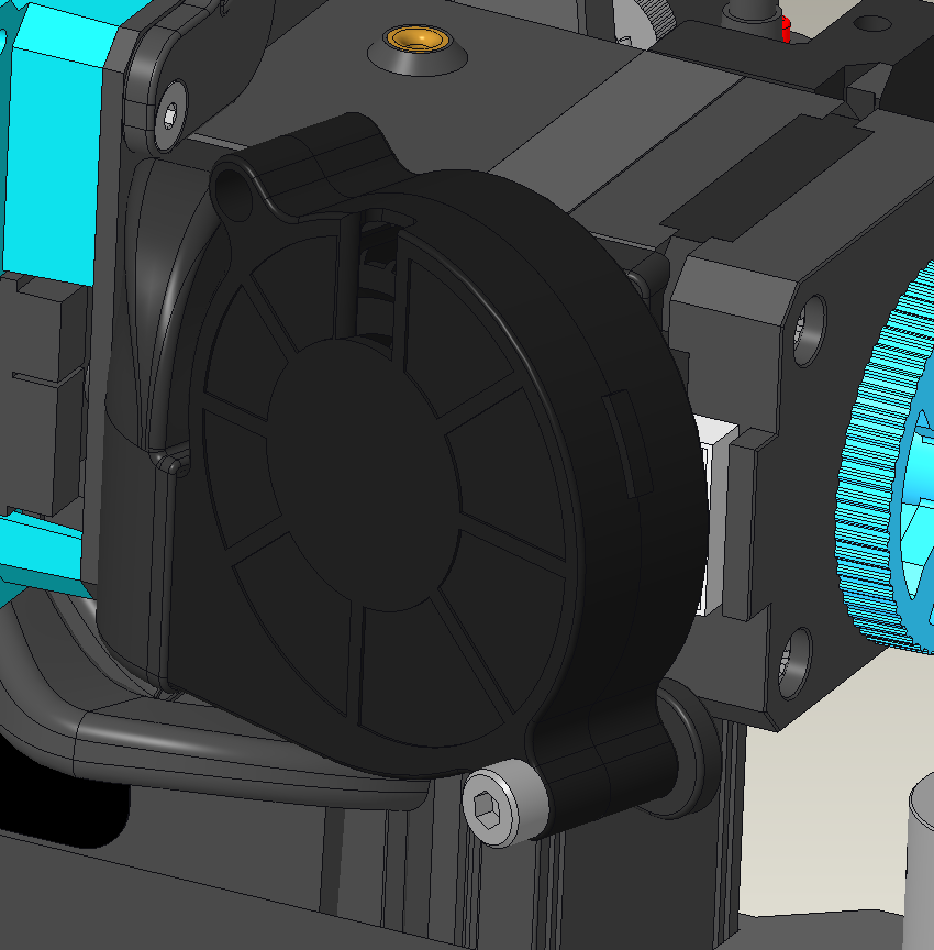 Sovol SV06 / Plus Extruder Colling Fan 5015 by Leander Perez Blanco ...