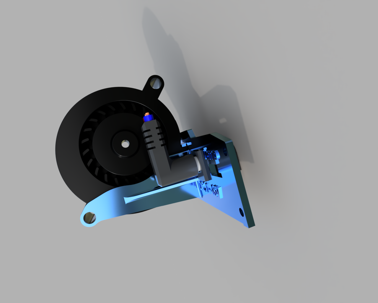 iMax B6 Mini Turbo Fan Plate by Petar Ivanov | Download free STL model ...