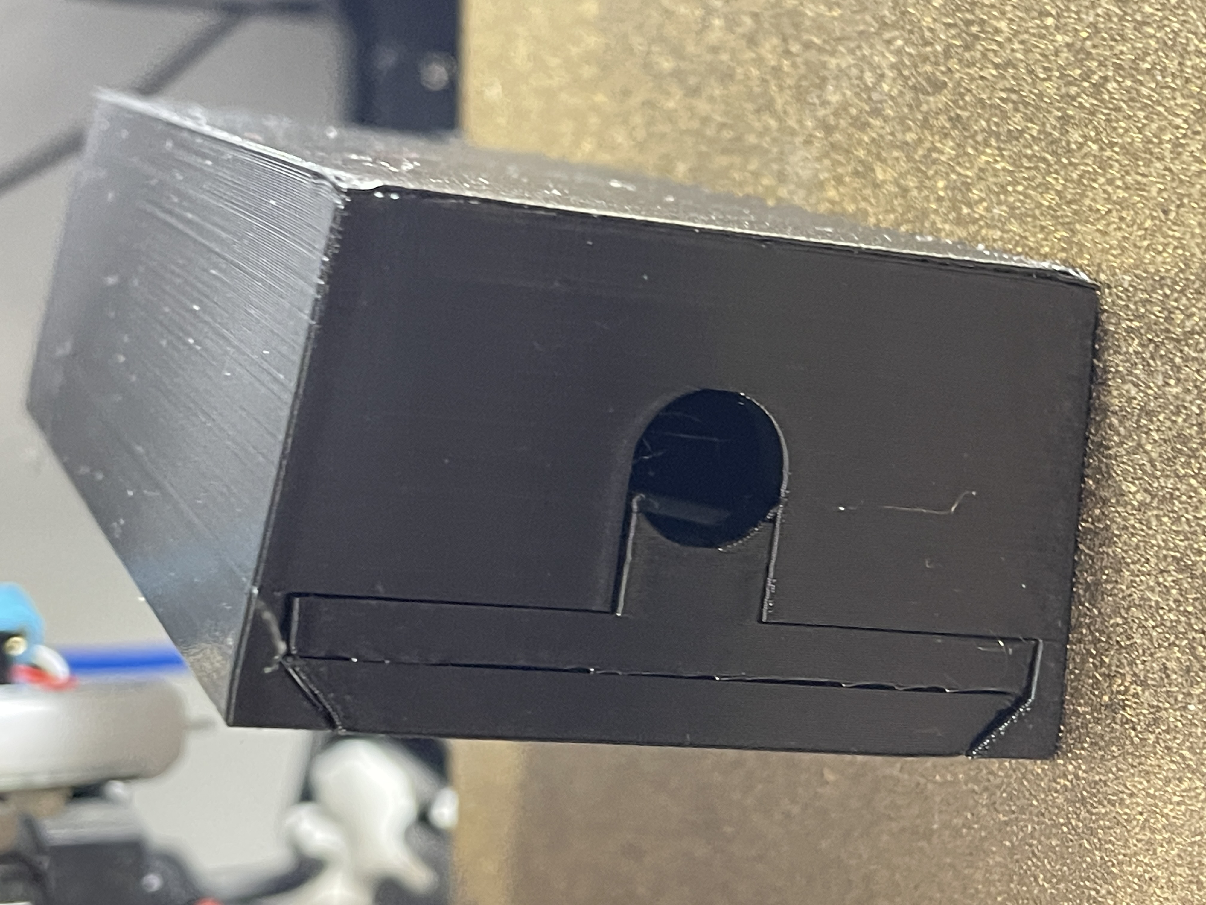 (Starlink) Cable wall penetration cable cover with slide in place cover ...