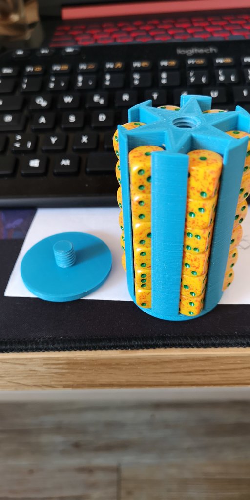 remix Dice Holder [D6] by Kim Ebner | Download free STL model ...