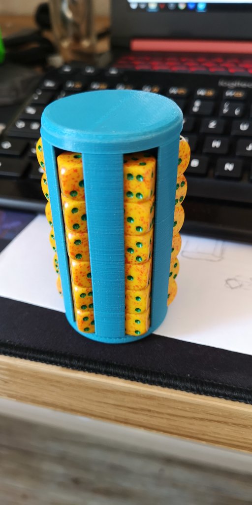 remix Dice Holder [D6] by Kim Ebner | Download free STL model ...