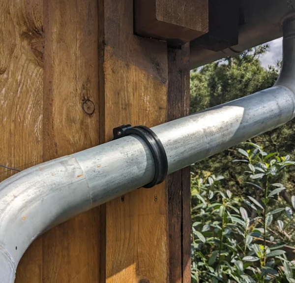 Rain Pipe Mount 90mm Diameter by Janowan | Download free STL model ...