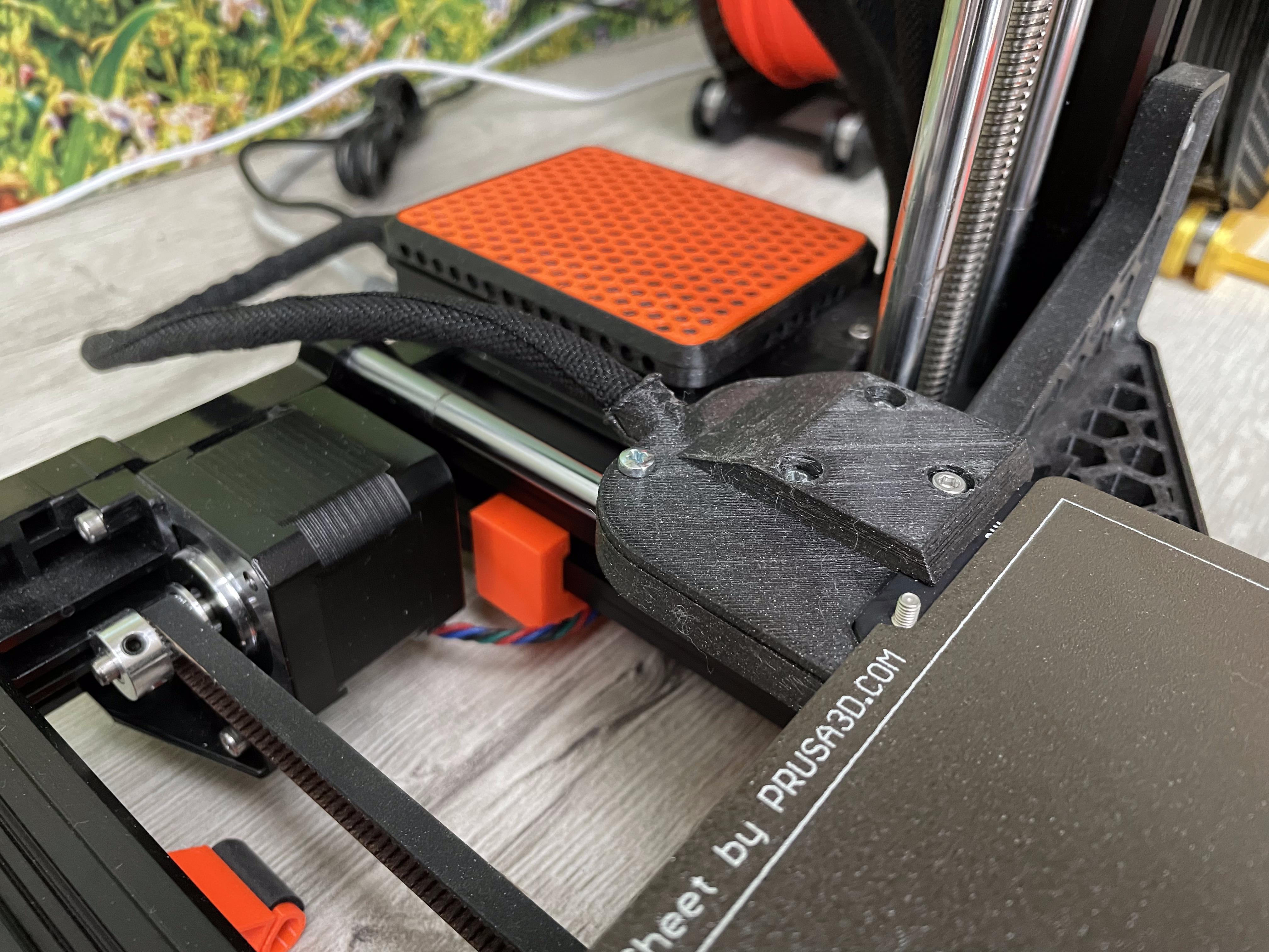 Mk3 style heatbed cover for Prusa Mini with cable relief and thermistor ...