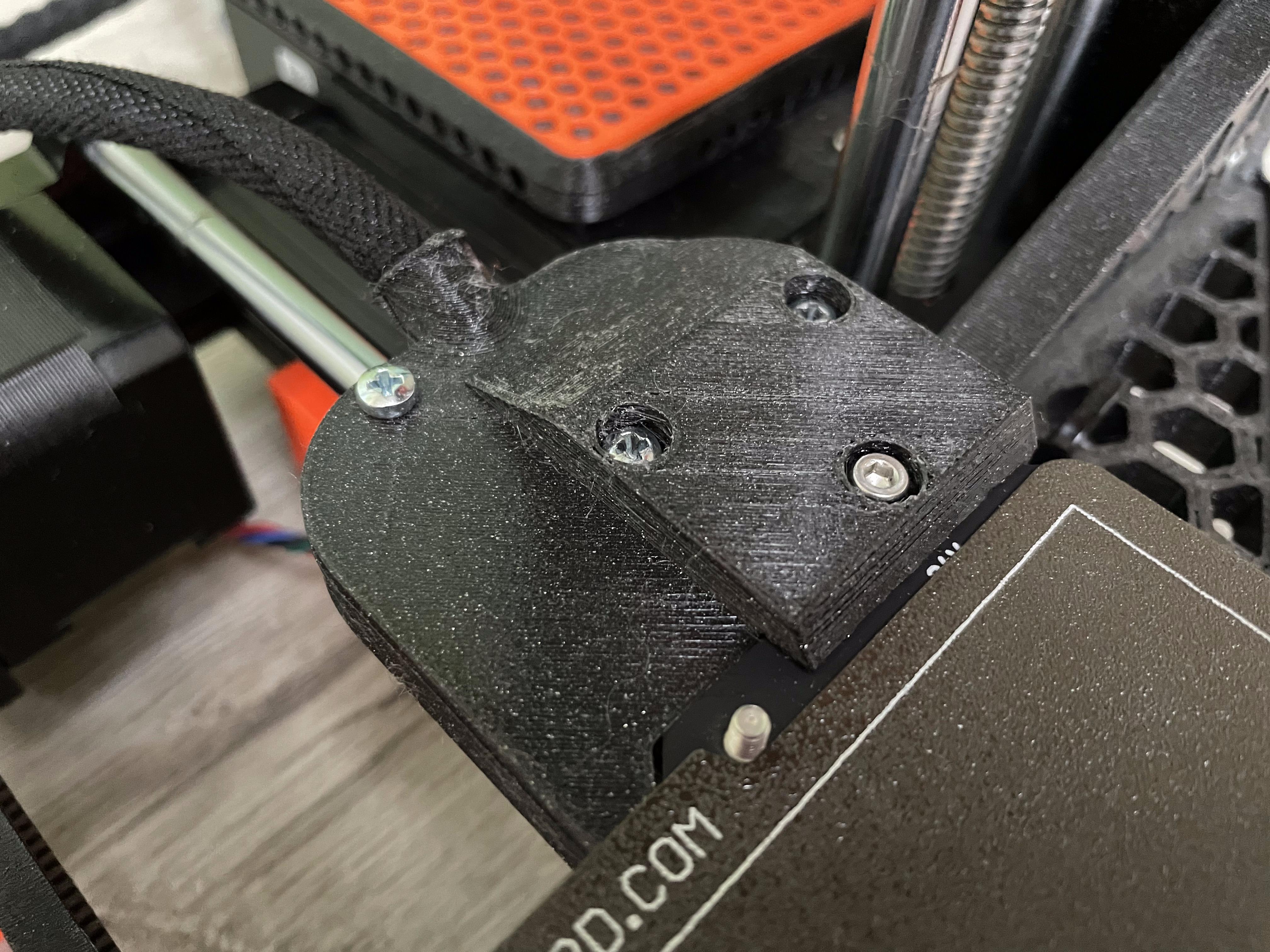 Mk3 style heatbed cover for Prusa Mini with cable relief and thermistor ...