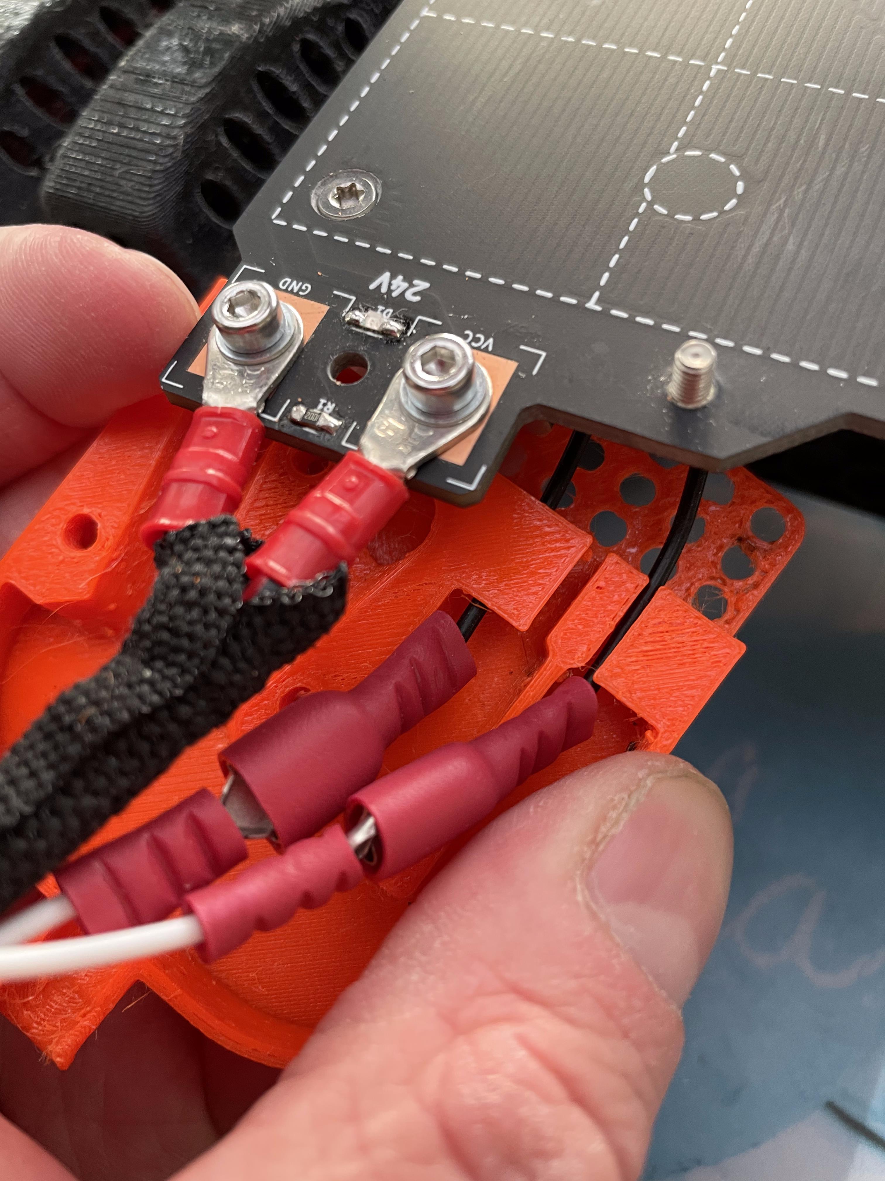 Mk3 style heatbed cover for Prusa Mini with cable relief and thermistor ...