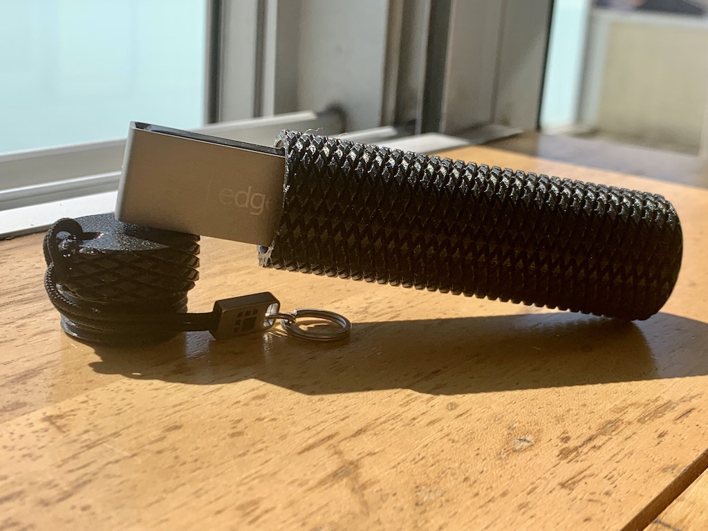 Ledger Nano-X case Knurled by Morcegolas | Download free STL model ...