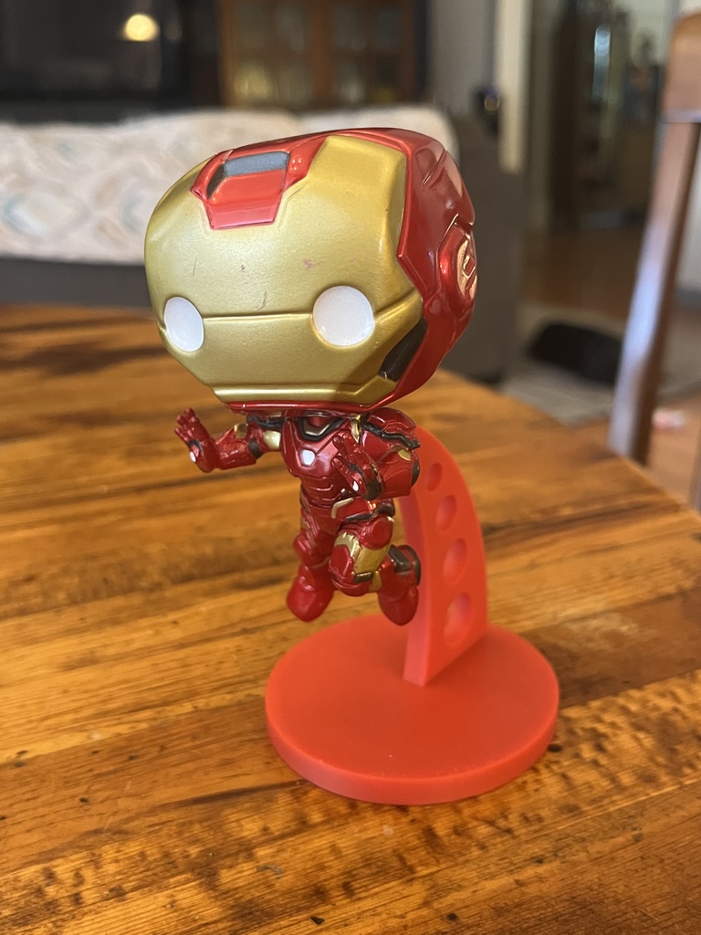 Model Stand Base for miniatures or pop figures etc by Abomb | Download ...