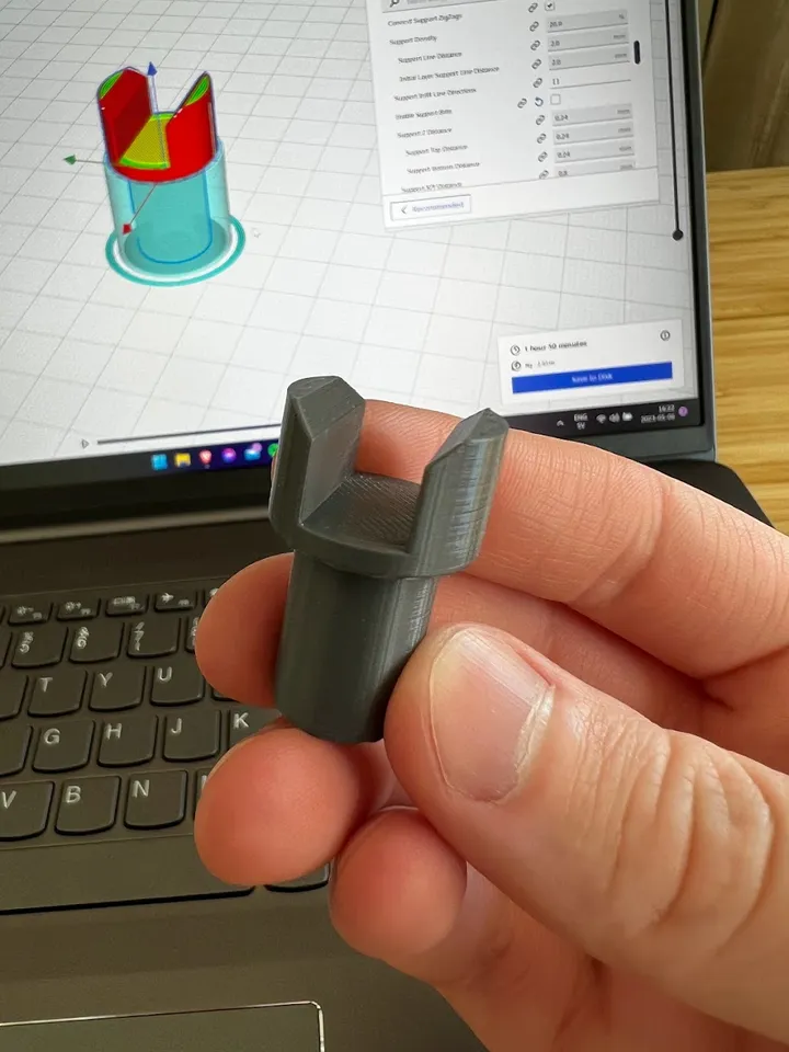 Pin for guide rail by haxdoggy | Download free STL model | Printables.com