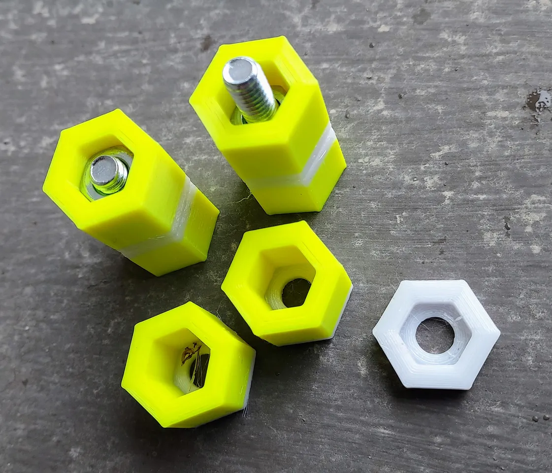 Parametric Mini Hex Knobs by jebowenag79 | Download free STL model ...