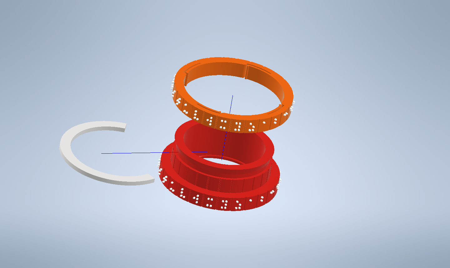 Caesar Cipher Decoder Ring - Braille Version von SF2019 | Kostenloses ...
