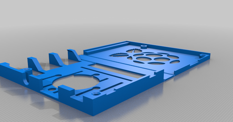 Folding case for Raspberry pi 3b por Resin_Chopper | Descargar modelo ...