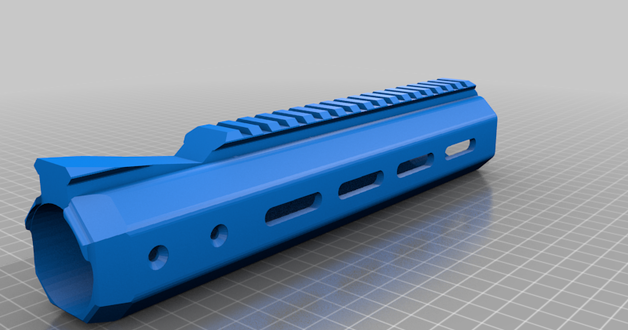 EZ22 Extended Handguard by KN16 | Download free STL model | Printables.com