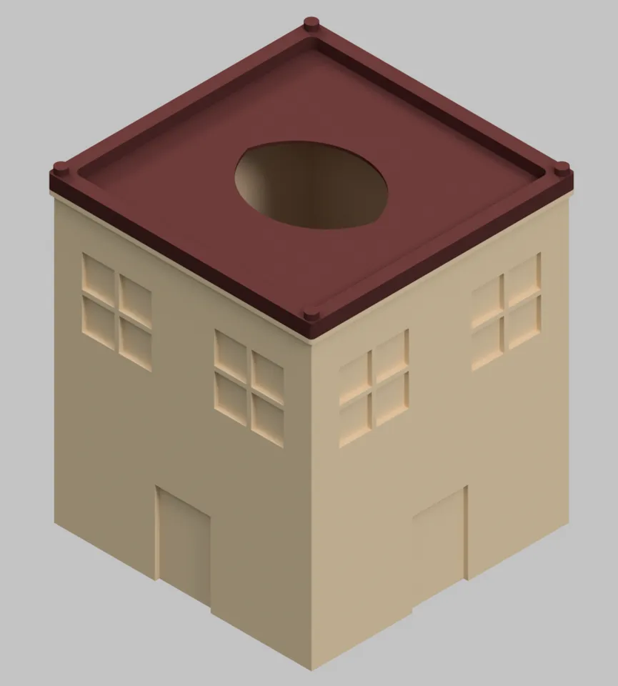 Tissue Box House by Judah Brandis | Download free STL model ...