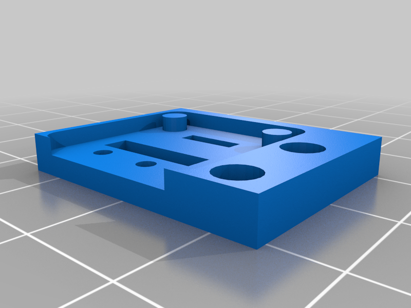 Creality limit switch mount (press fit design) by raymaclabs | Download ...