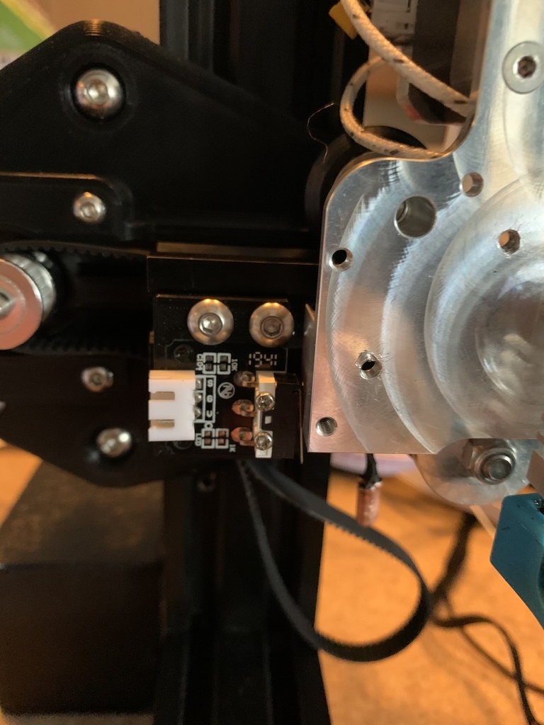 Creality limit switch mount (press fit design) by raymaclabs | Download ...