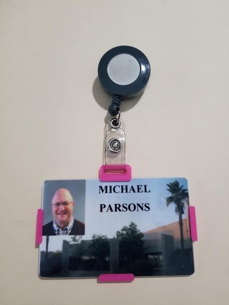 Badge Holder by mhparsons | Download free STL model | Printables.com