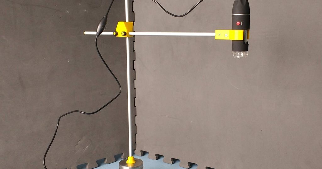 Microscope Stand By Ort Download Free Stl Model