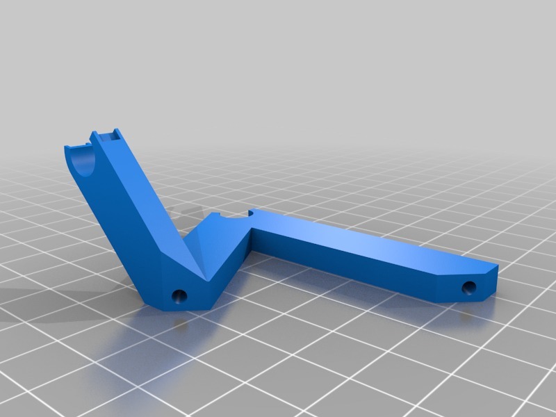 Leaned LCD support for Microcube by ort | Download free STL model ...