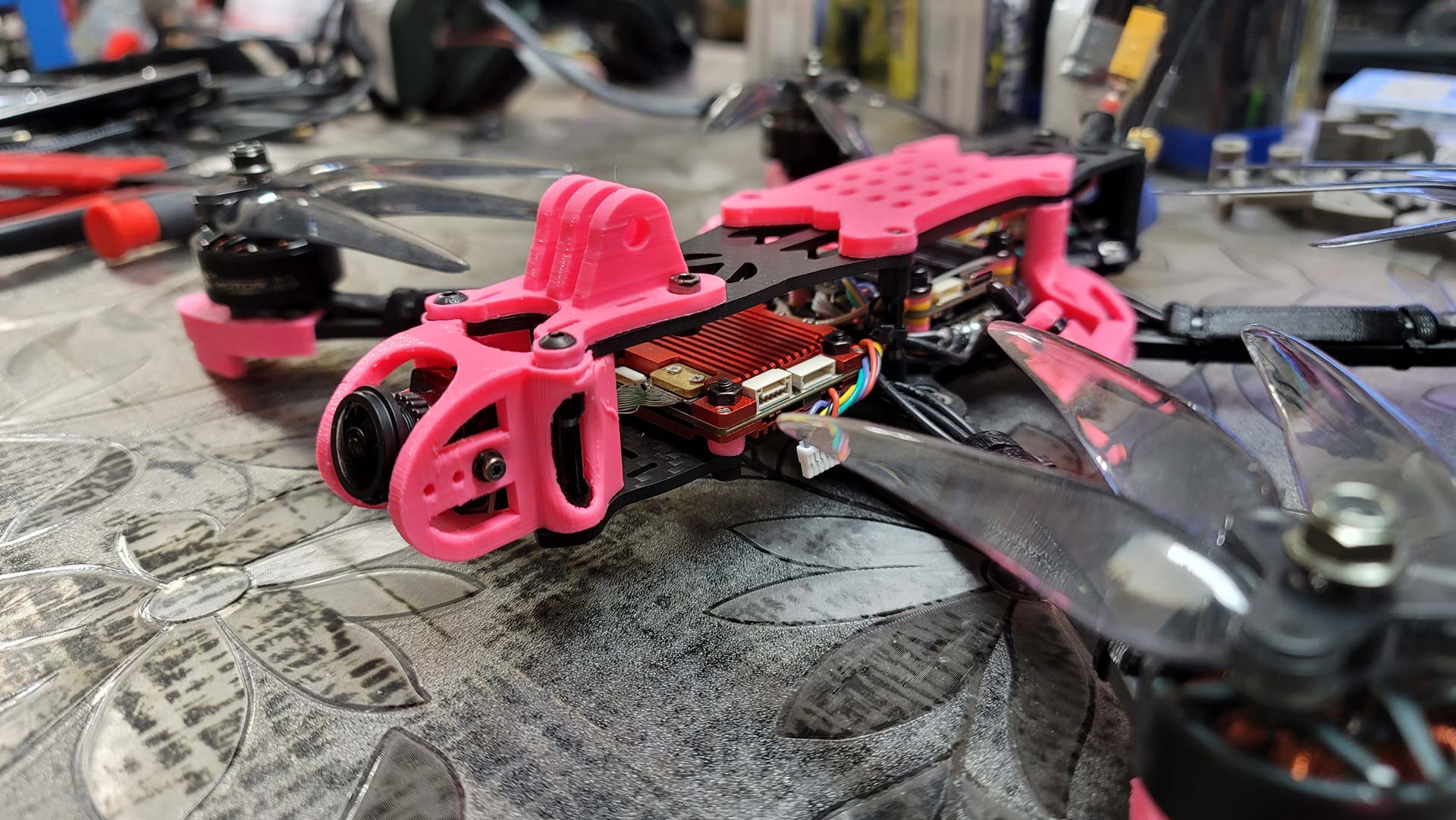 Flywoo Mr.Croc 7 FPV Camera Mount by Optikool | Download free STL model ...