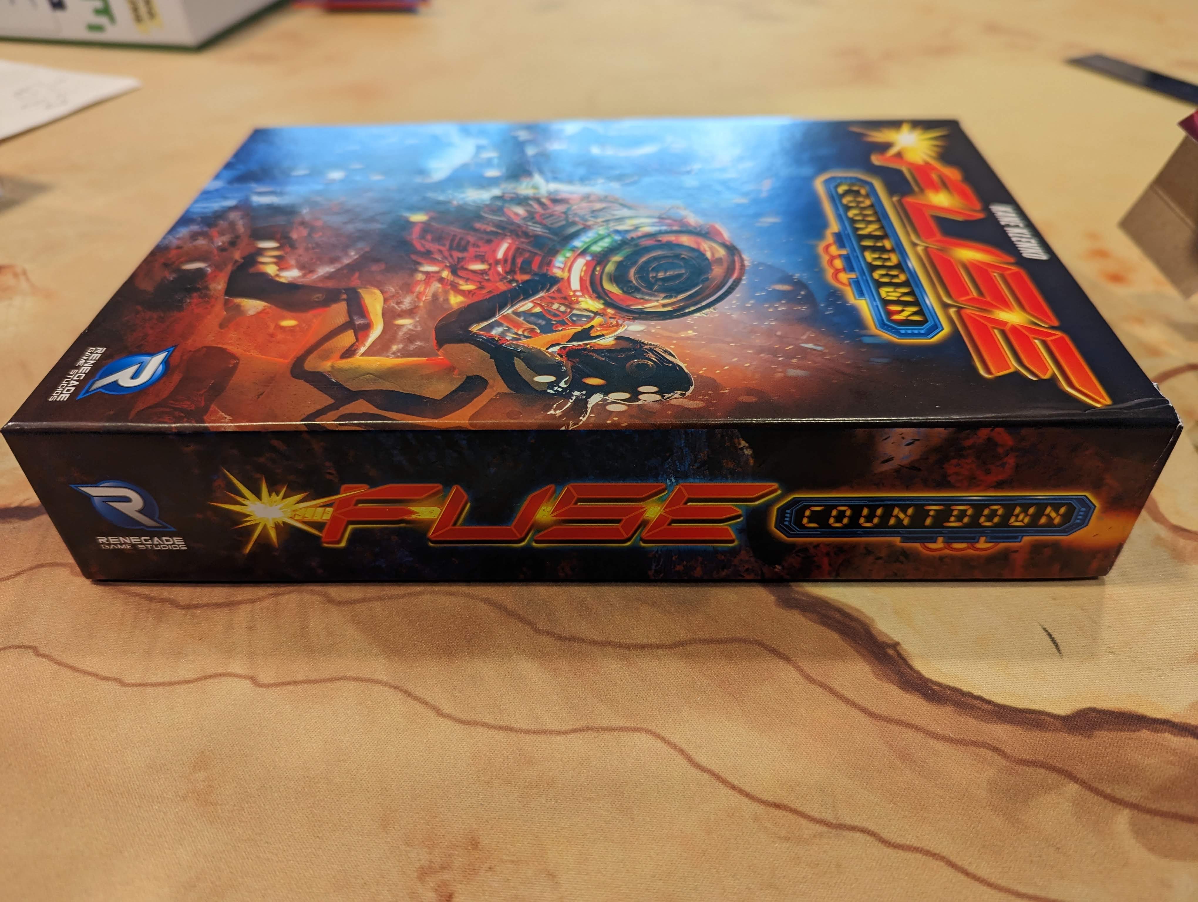 Fuse Countdown board game insert/organizer for sleeved cards by ...