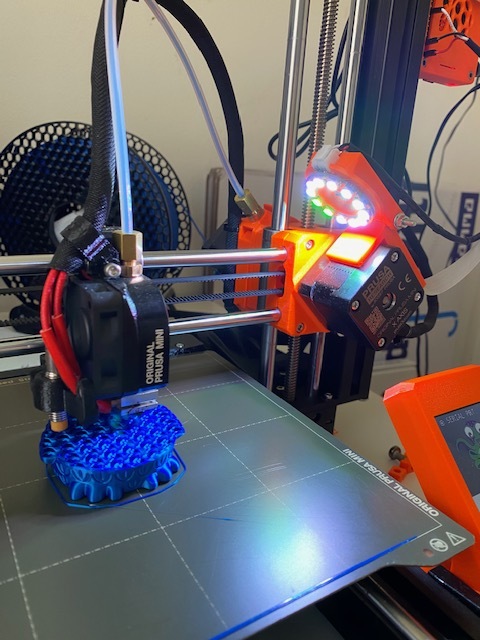 Prusa Mini Raspberry Pi Camera and Led Ring Mount by greetoz | Download ...