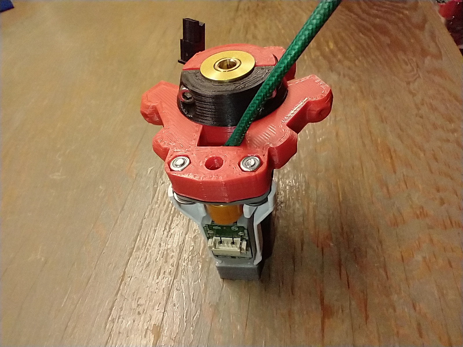 Kossel Mini E3D V6 Effector with BlTouch Mount by CrooksUSA | Download ...