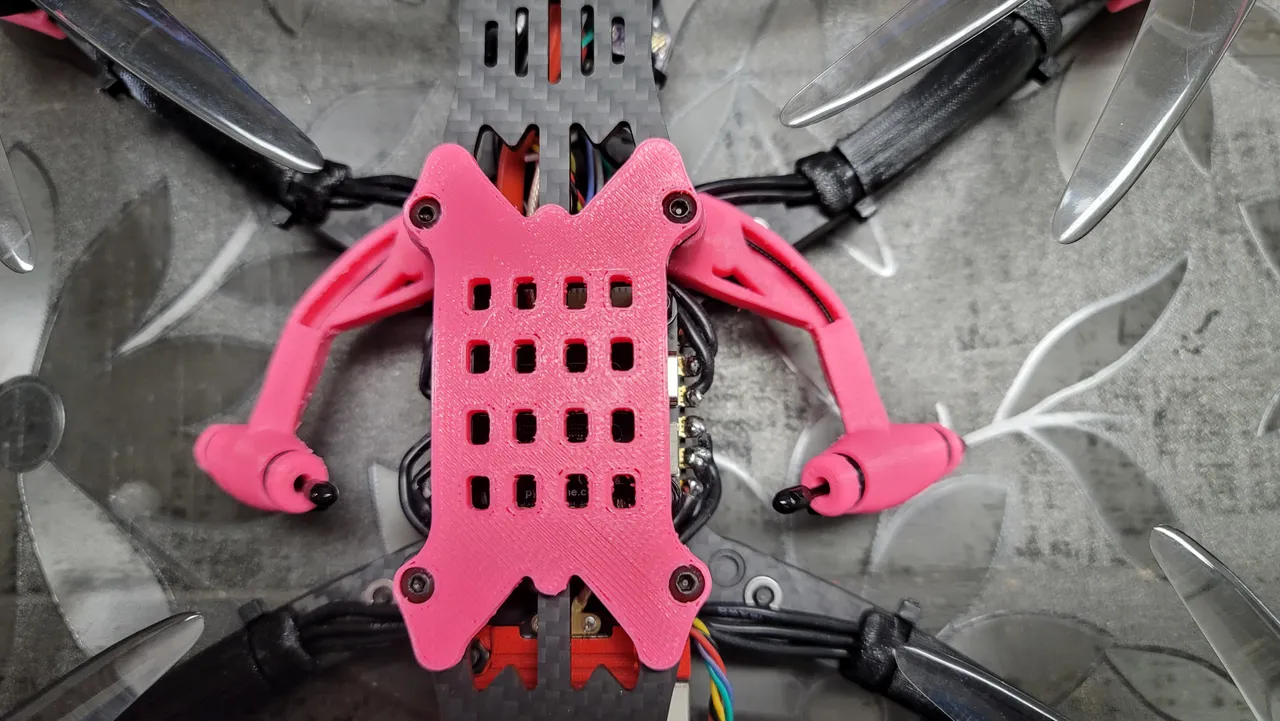 Flywoo Mr.Croc 7 Battery Pad by Optikool | Download free STL model ...